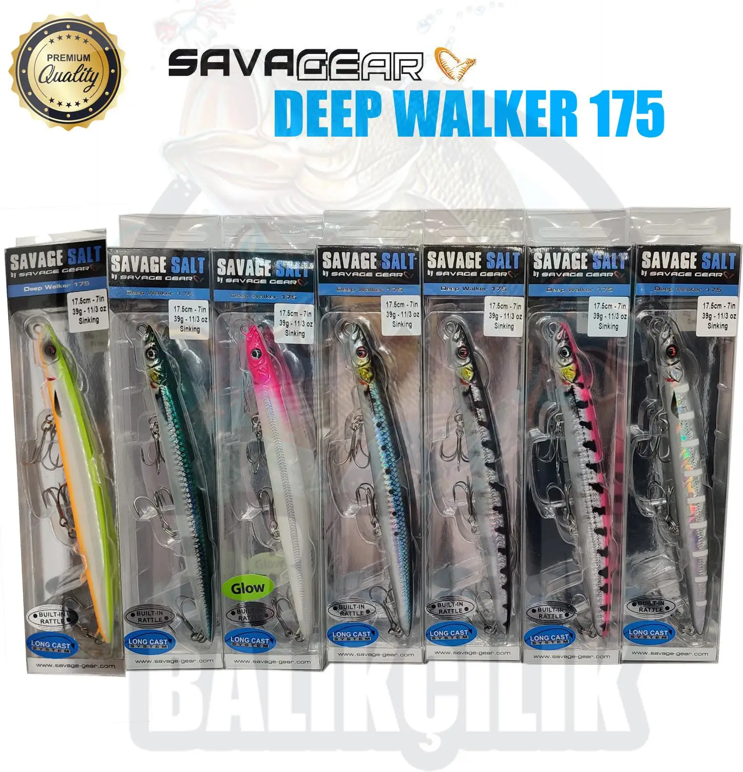 Savage gear Deep Walker 175 39 g Artificial Bait Sardıne, Wild Fish ...