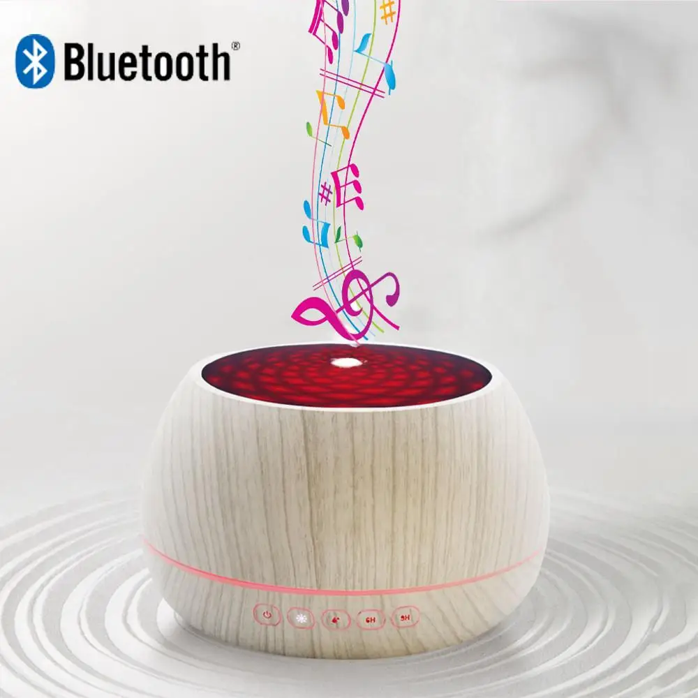 Bluetooth Aromatherapy Diffuser Ultrasonic Bluetooth Humidifier ...