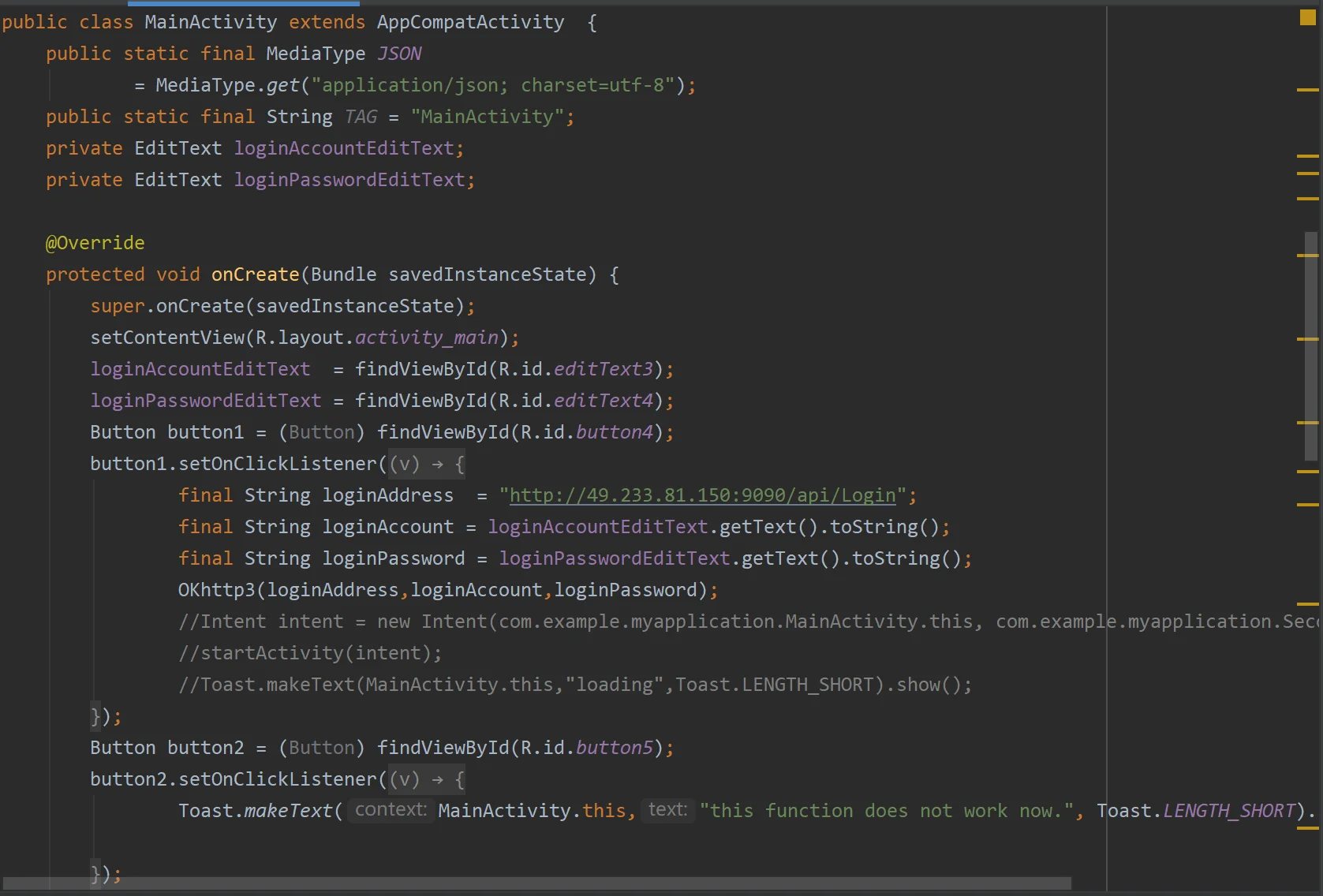 Android Studio OKhttp 使用教程 登录界面-CSDN博客