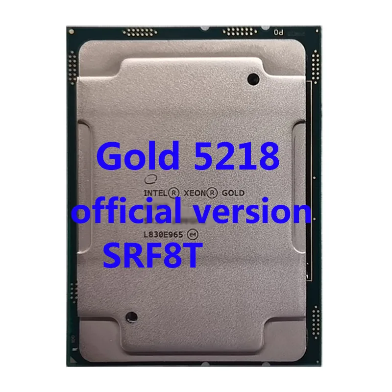 OEM Intel Xeon Gold 5218 SRF8T CPU Processor 22M Cache 2.3GHz 16Core ...