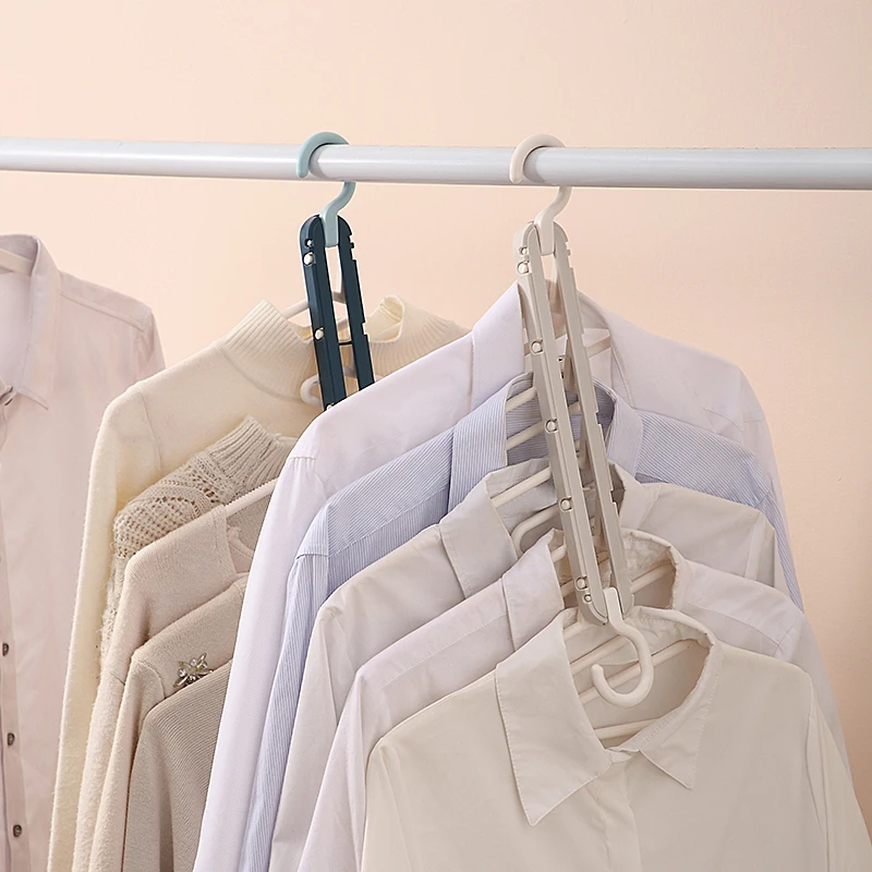 5 Hole Rotating Magic Hanger Multifunction Hangers Multi port Support ...