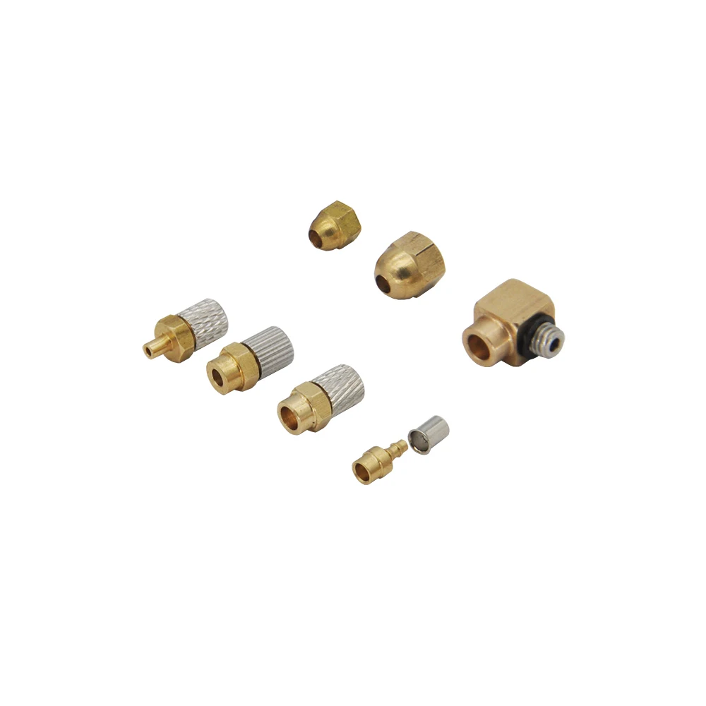 RC Copper Welding Oil Nozzle Connector 3mm/4mm Copper Pipe for RC ...