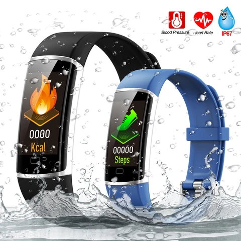 Smart Band Activity Tracker Fitness Bracelet With Pressure Measurement ...