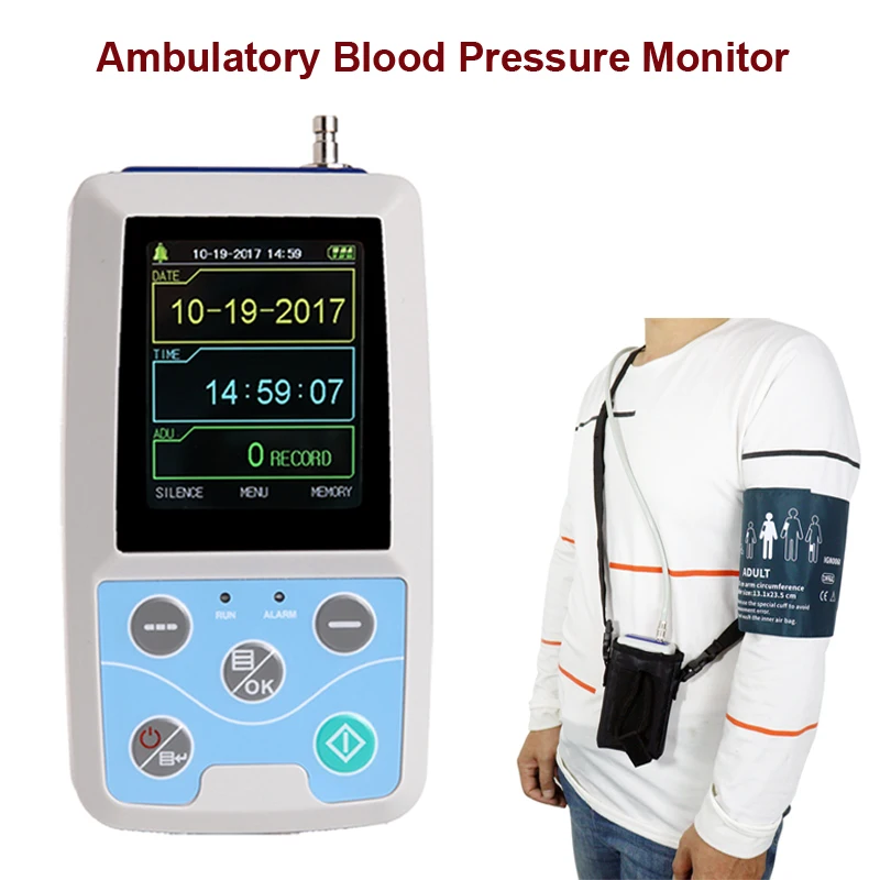 Dynamic Holter Blood Pressure Mornitor ABPM50 Brand Contec 24 Hours ...