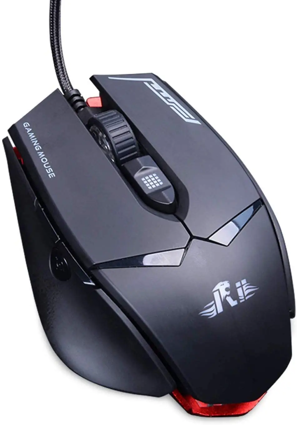 Rii Gaming mouse with M01 Cable with 3360 PPP PC PMW 12.000 optical ...