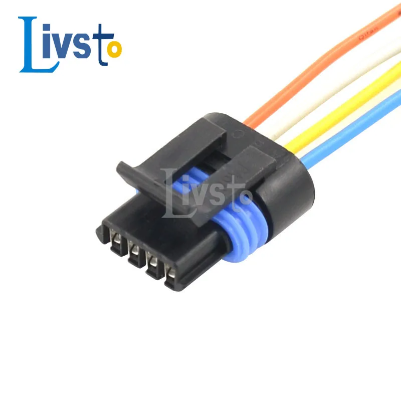 4-Pin-Delphi-Electricity-Socket-1-2L-D4F-O2-Female-Auto-Wire-Harness ...