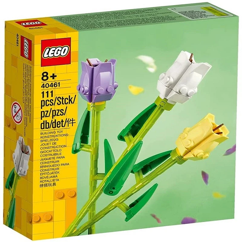 LEGO 40461 Tulipanes|Suave Plástico Bloques| - AliExpress