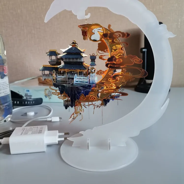3D Metal Puzzle Moon Palace model Kits PM2 – YEECHOP