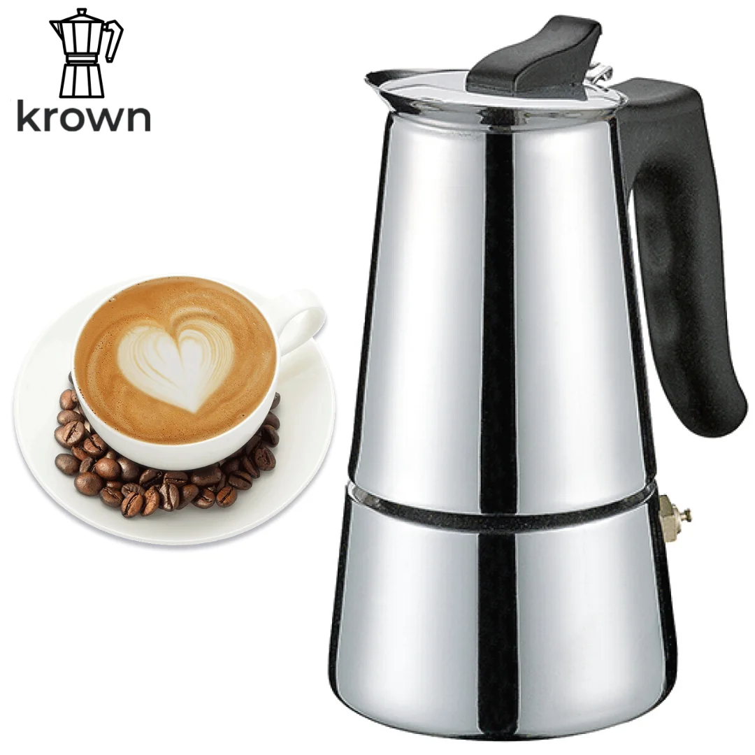 KROWN-Cafetera-Italiana-Inducci-n-Caf-Expresso-Vitroceramica-y ...