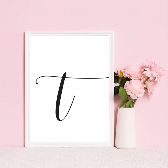 Decorative Letter T