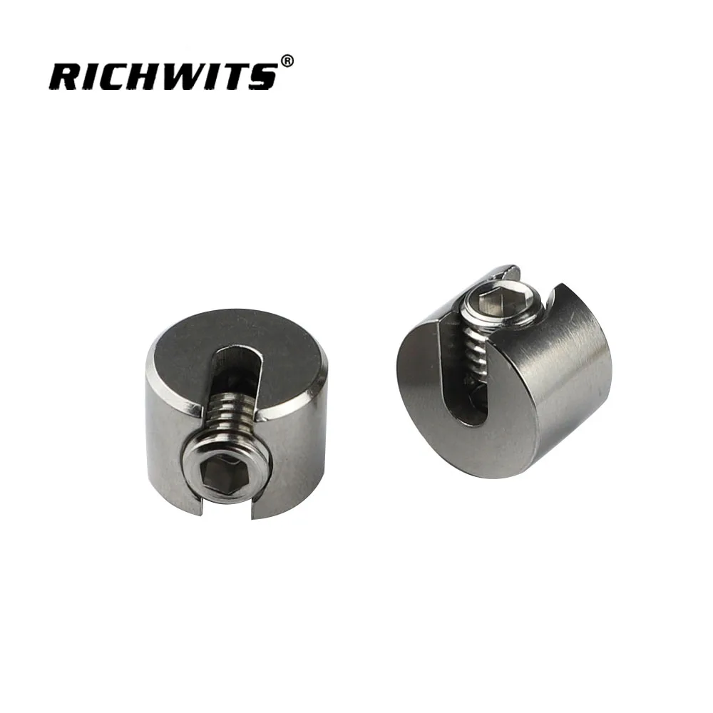 10-PCS-5-mm-Wire-Rope-Cable-Grip-Stop-Clamps-Stainless-Steel-316-Wire ...