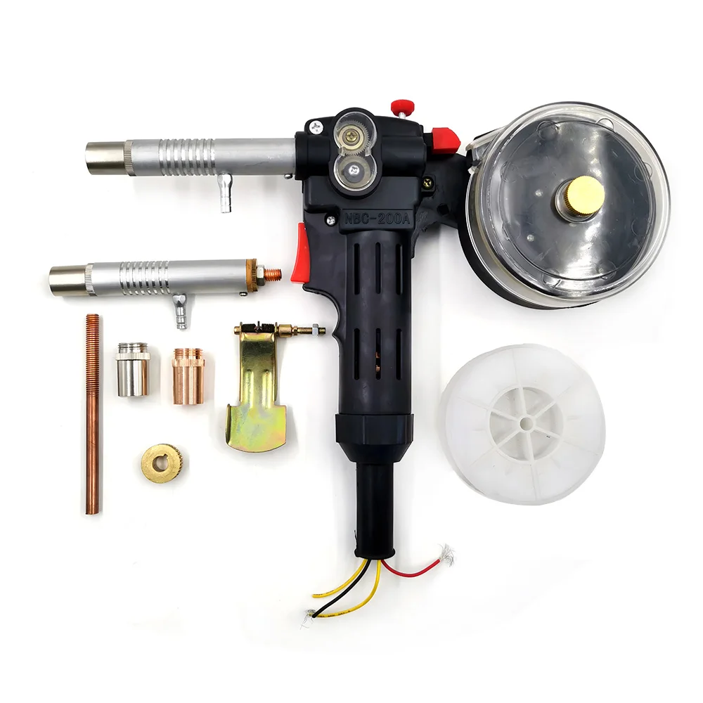 MIG-MAG-Torch-NBC-200A-Welding-Torch-Gun-With-Built-in-Wire-Feed-Device ...