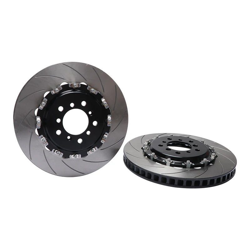 KOKO RACING 1pair High Precision Customized car brake rotor line style ...