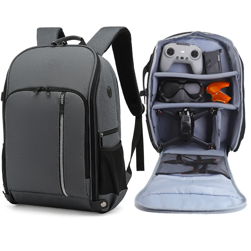Backpack For DJI FPV Combo Waterproof Shockproof Shoulder Bag Case ...