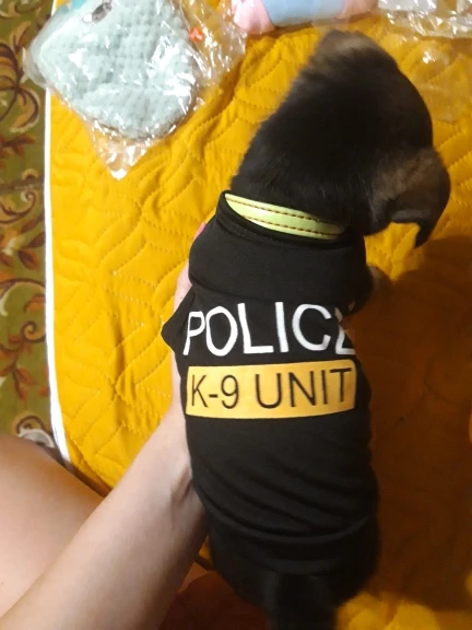 Dog Cop Costume Pet Cosplay Vest - Life Changing Products