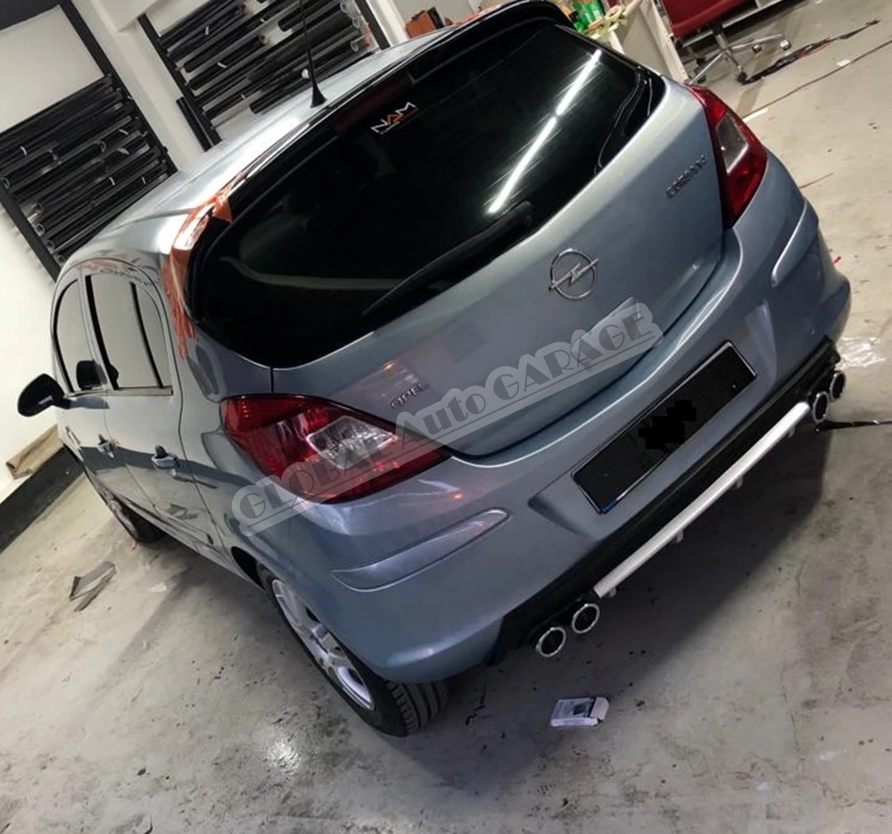 For-Opel-Corsa-D-2006-2007-2008-2009-2010-2011-2012-2013-Diffuser-Rear ...