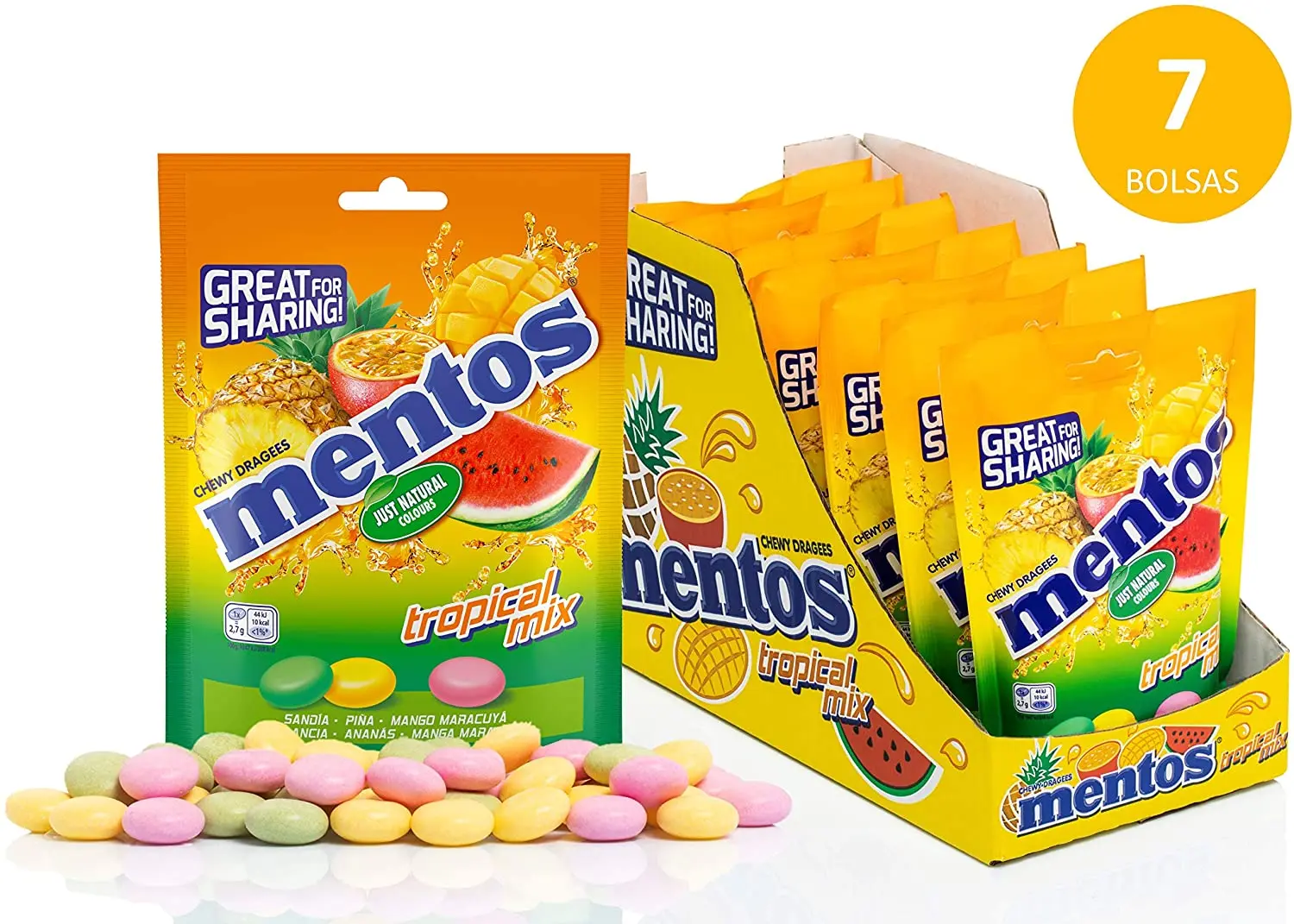 Mentos-Mix-Tropical-fruit-chewy-candy-with-fruit-juice-7-bags-of-160-gr ...