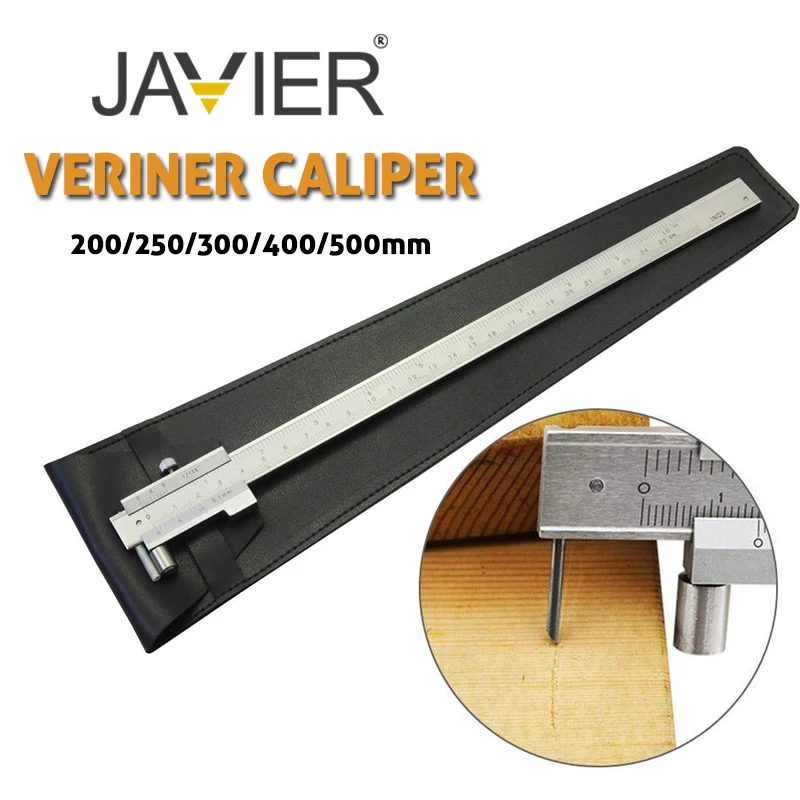 JAVIER 200/250/300/400/500mm Marking Vernier Caliper With Carbide ...