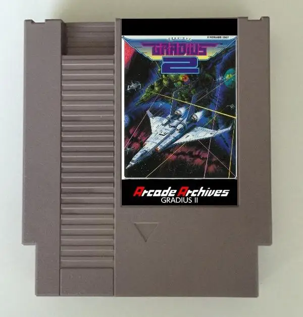 Gradius II Arcade Archives Game Cartridge for NES/FC Console|Cases ...