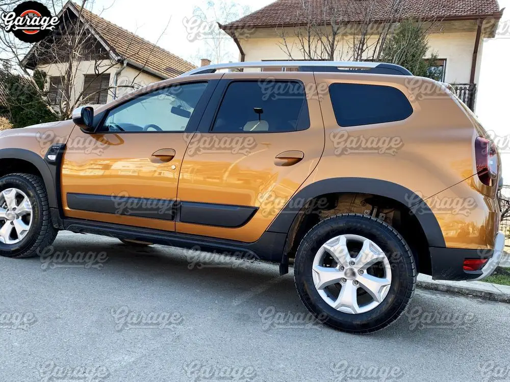 Door Protector Side Moulding Body Kit ABS Plastic 4 Pieces Dacia Duster ...