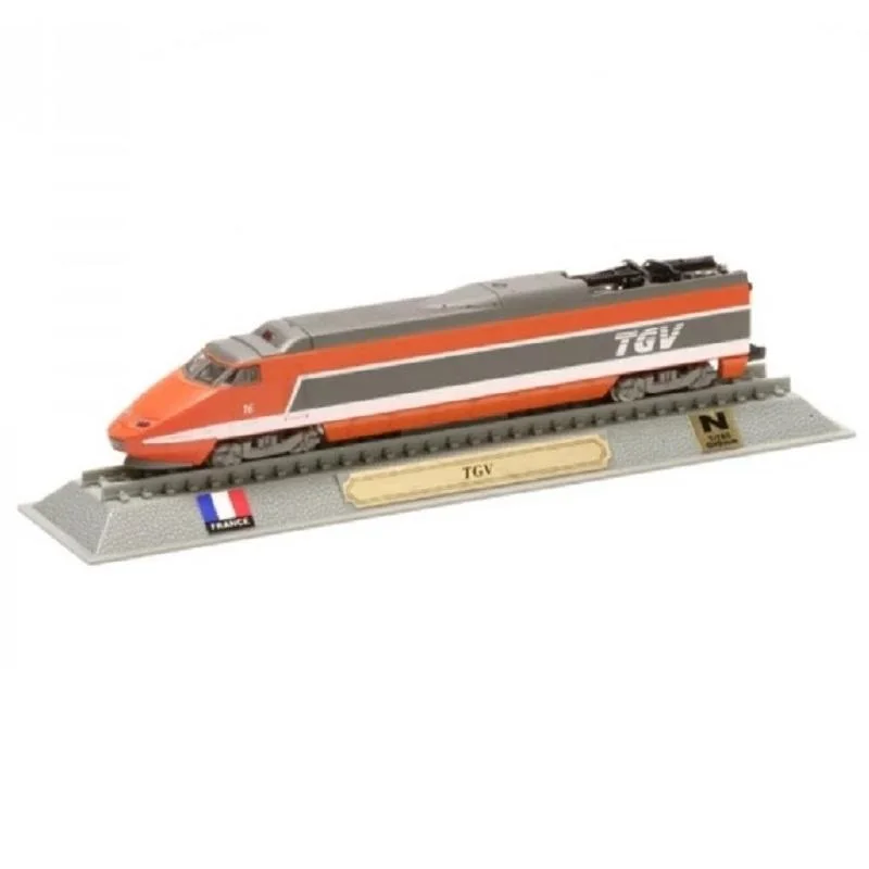 Del Prado, Maqueta Estática Locomotora SNCF TGV Francia, Escala N 1:160, Miniatura Diecast Sin ...