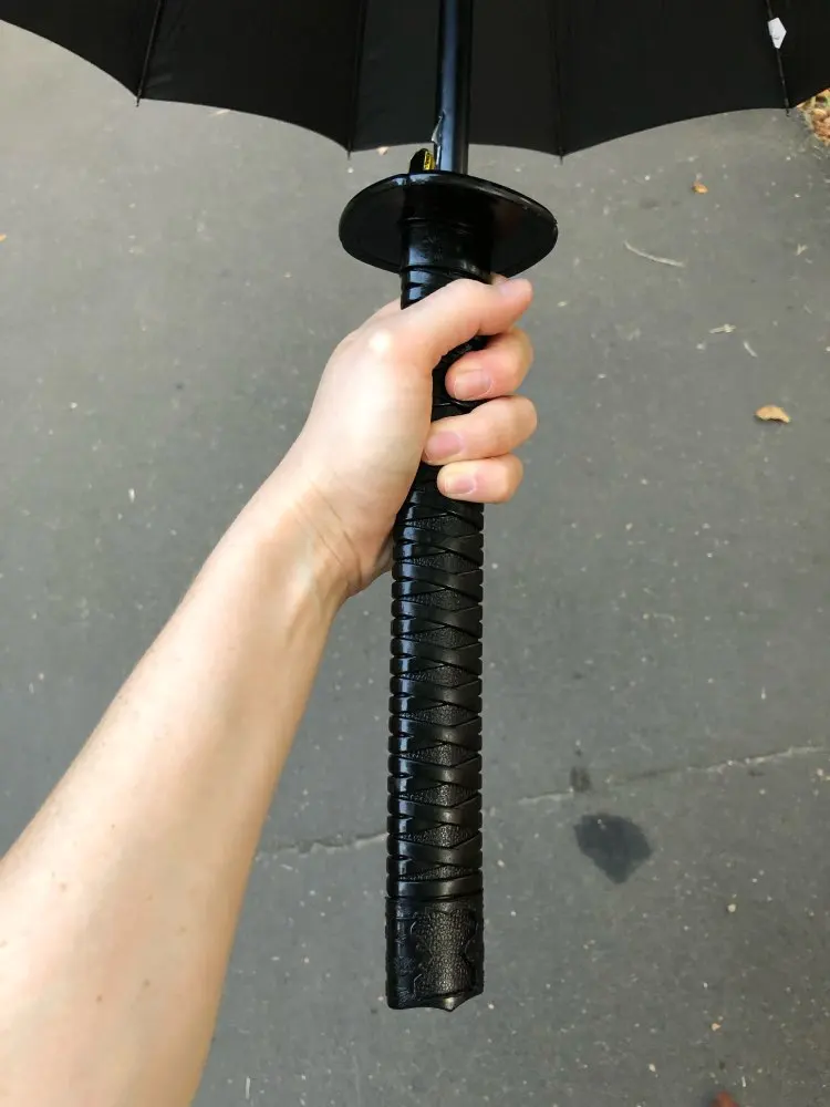 Katana Handle Windproof Sword Umbrella | Spirit of Japan