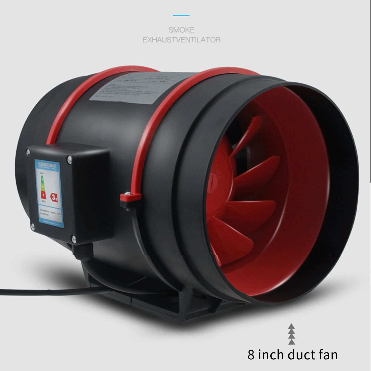 8-inch-Silent-Inline-Duct-Fan-220V-Air-Extractor-Exhaust-Ventilation ...