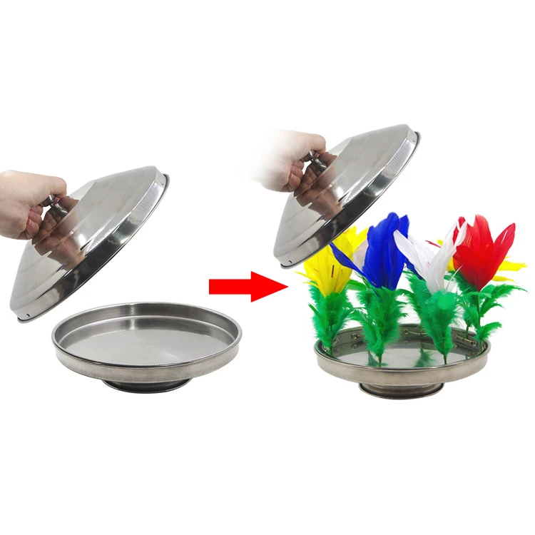 Large Dove Pan Of Collector Silver Double Layer/Load Magic Tricks ...