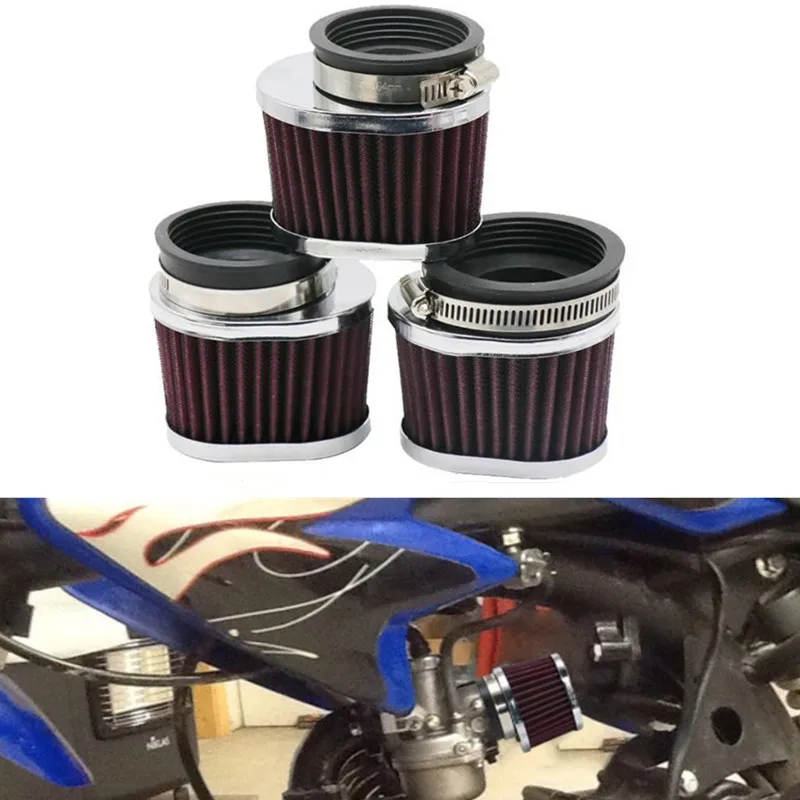 Motorcycle Air Filter 38 42 45 50 55 60mm Motocross Scooter Air Pods ...