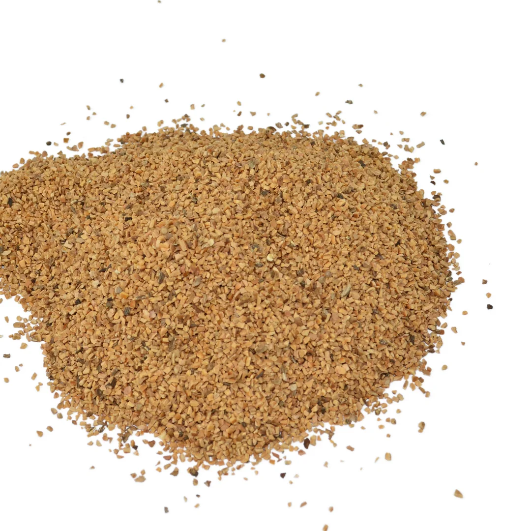Abrasive spray polishing walnut shell powder granular particles ...