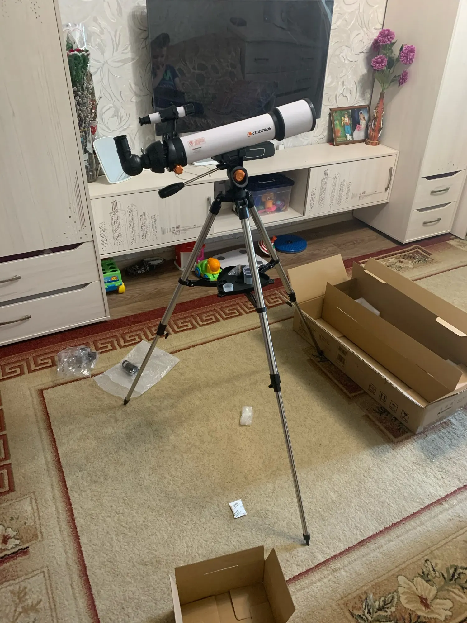 Телескоп Xiaomi Celestron Astronomical Telescope Star Trang SCTW-70 ...