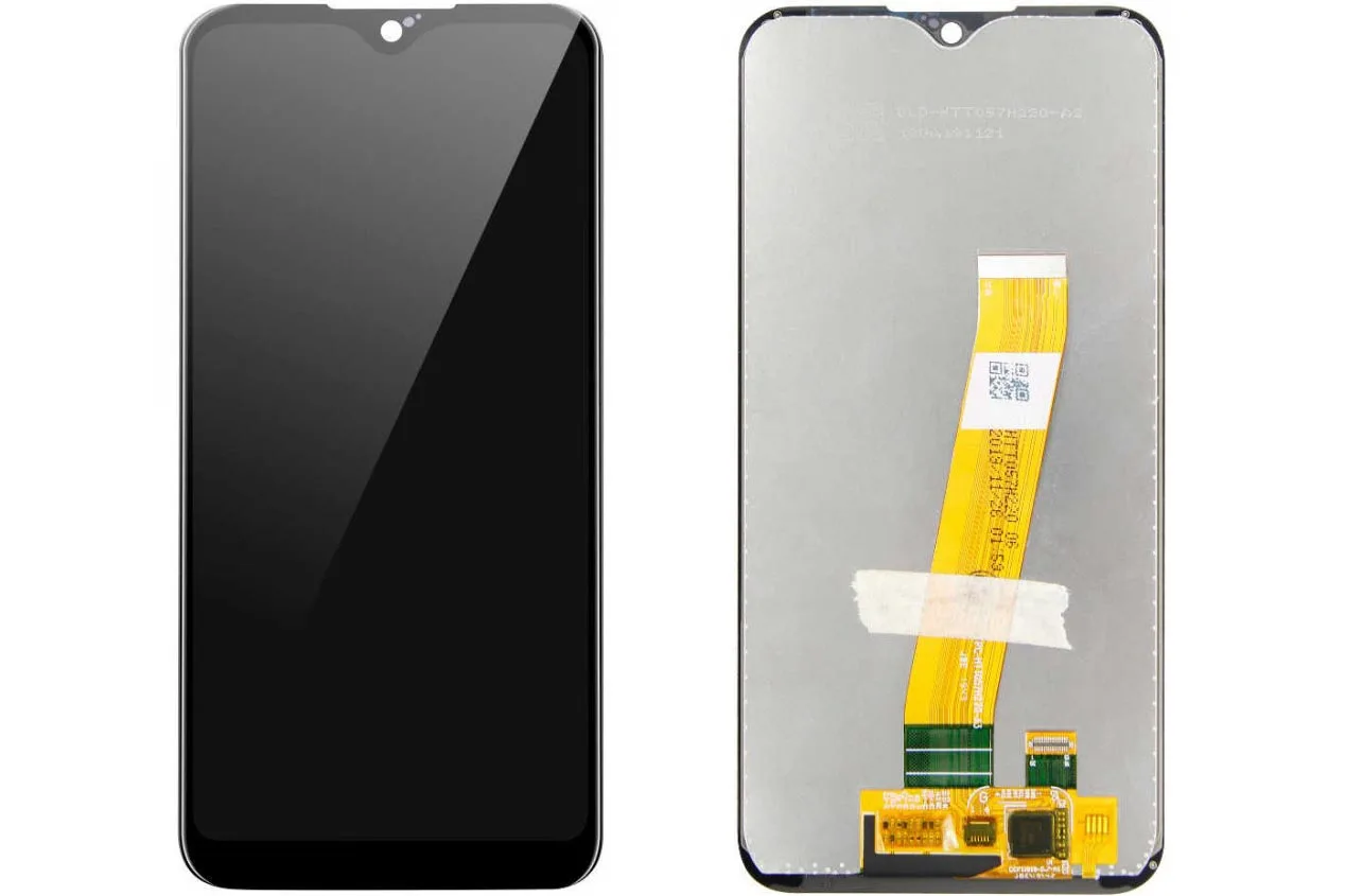 Display Samsung Galaxy A01 sm-a015f/DS, orig black 150mm fpc-htt057h220 ...