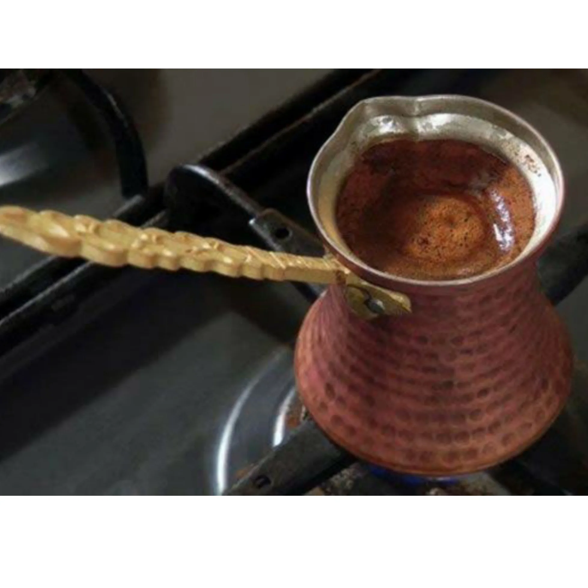 Handmade Copper Coffee Pot Coffee Cooker Turkish Made Tin Coffee Pot ...