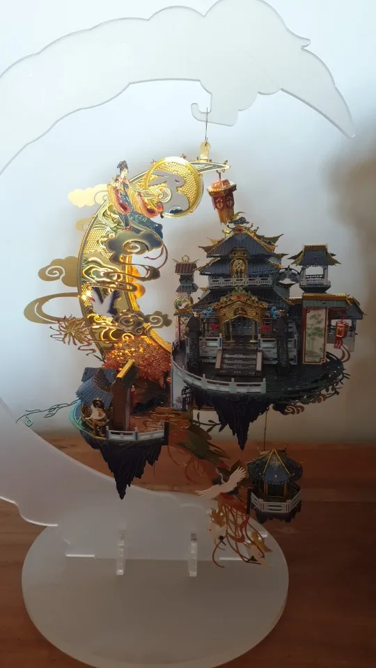 3D Metal Puzzle Moon Palace model Kits PM2 – YEECHOP