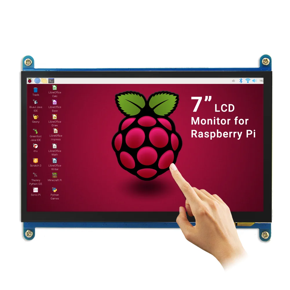 Elecrow Raspberry Pi Displays 7 Inch Capacitive Touch Screen HD LCD TFT ...