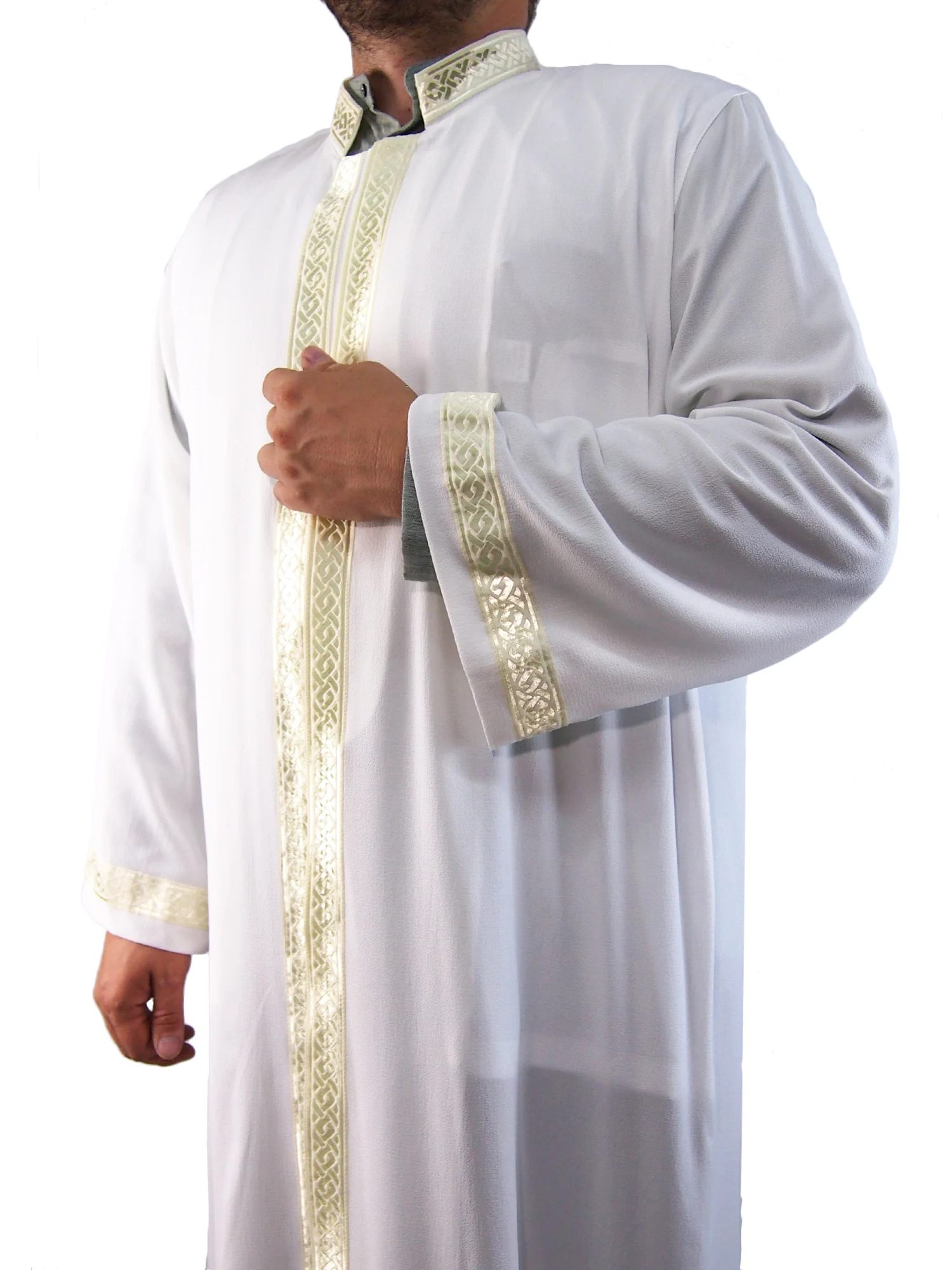 Reis-Muslim-Imam-Masjid-Mosque-Jubba-Arab-Turkish-Robe-Ecru-Cream ...
