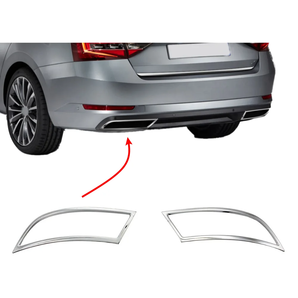 Diffuser-for-Superb-Chrome-Exhaust-Frame-Stainless-Steel-2-Pieces ...