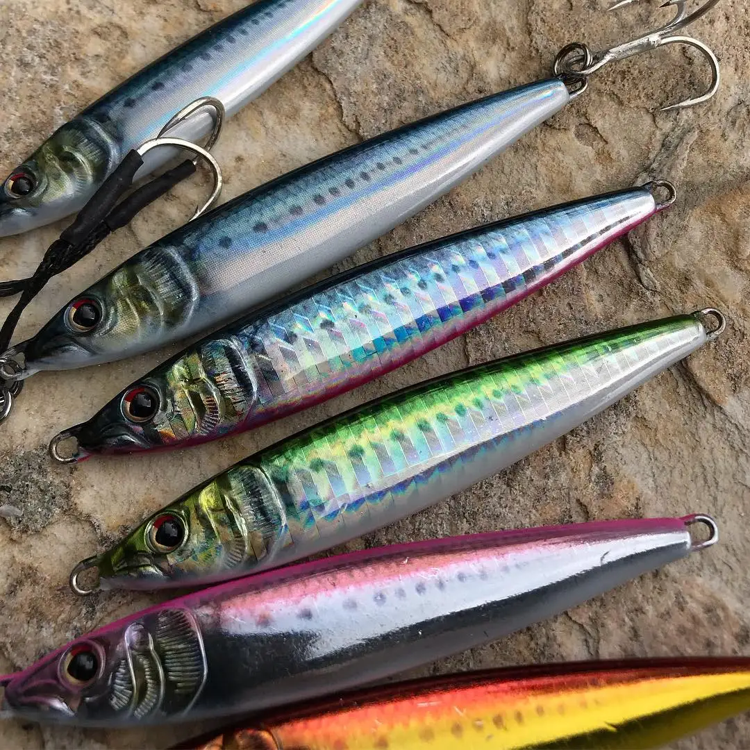 Artificial Jig Spinning Metal Adict Type 03 Little Jack 40 Gr Col 08 ...