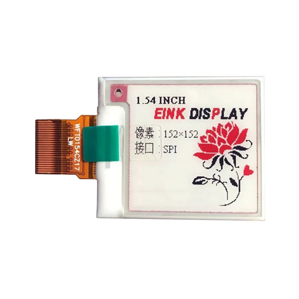 Taidacent Il0373 Red Eink Display Color Ink Screen Spi Serial Port 1.54 ...