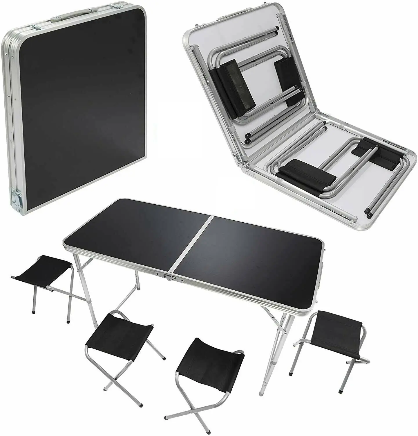 Outdoor Camping Table Portable Foldable Desk Furniture Computer Table ...