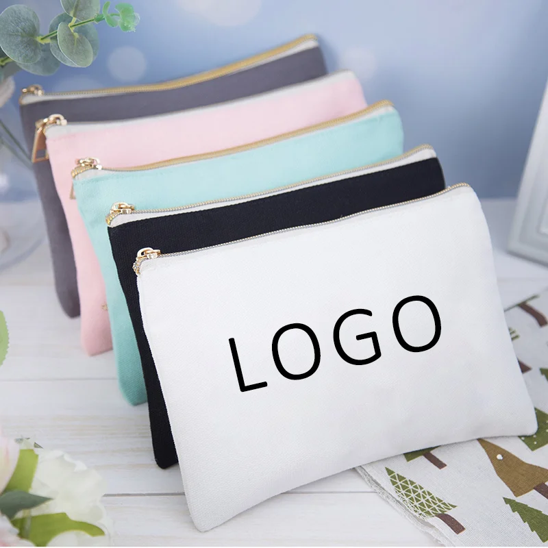 100Pcs-Small-Eco-Friendly-Custom-Cotton-Blank-Zipper-Pouch-Make-Up-Bags ...