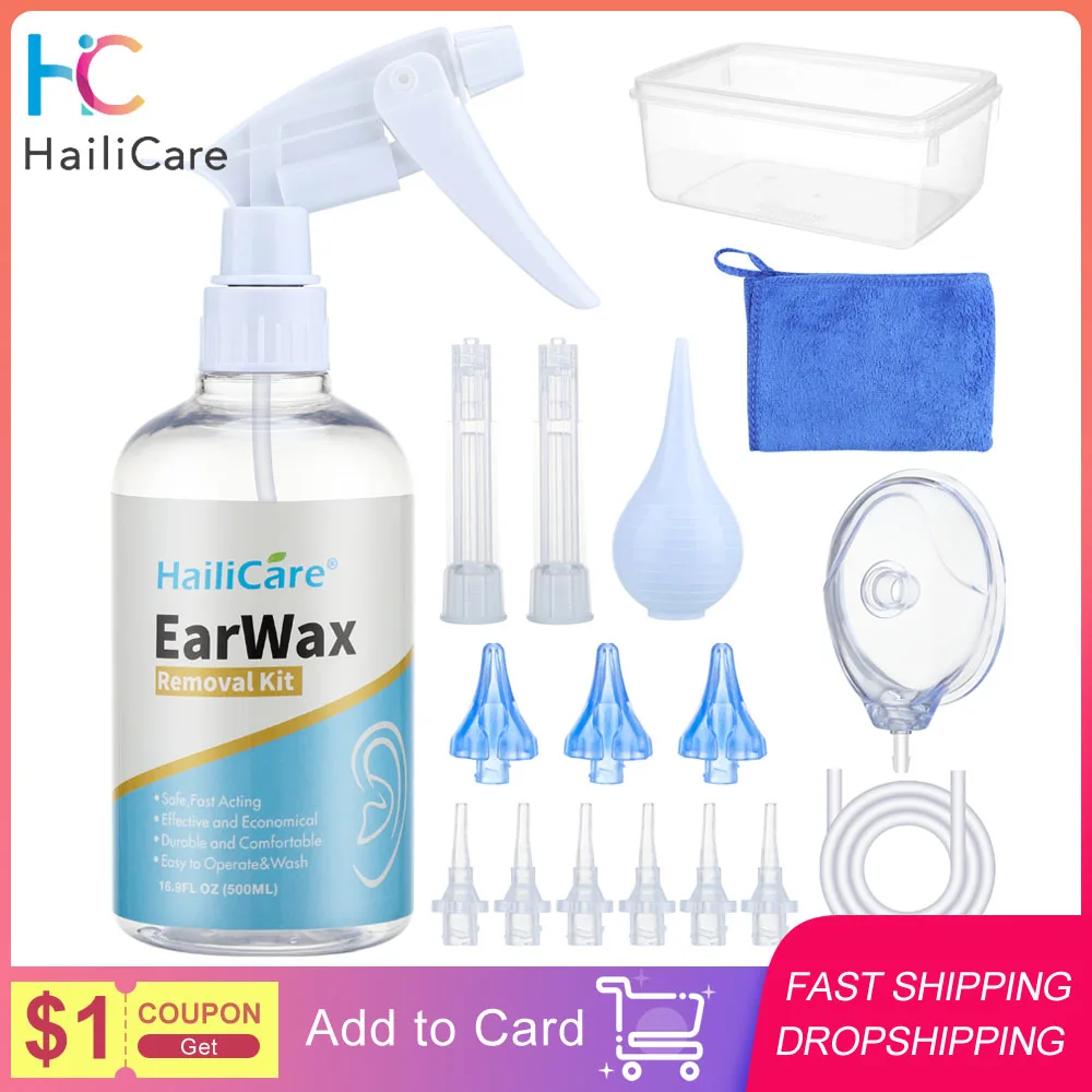 Ear Irrigation Cleaning Kit Premium Water Irrigation Ear Cleaner Ear ...