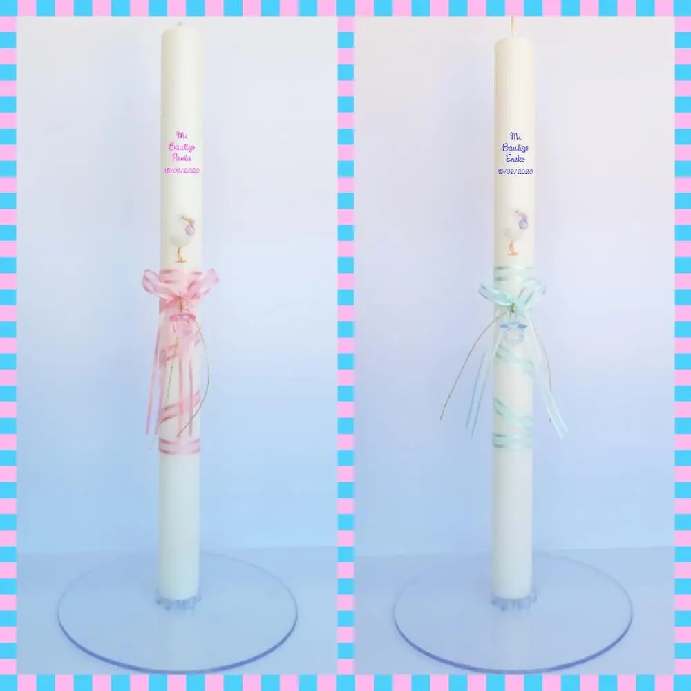 Candle-personalized-christening-Cirio-christening-gown-custom-40cm-x ...