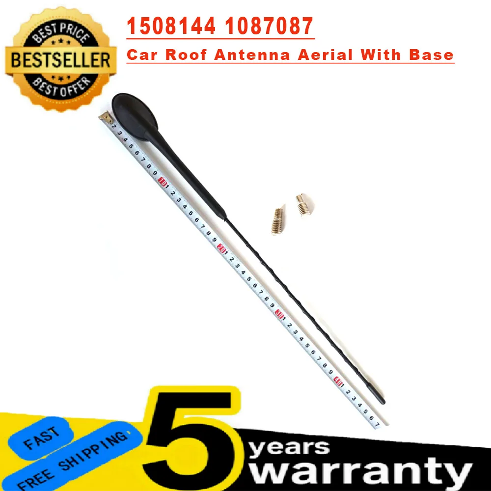 60-5cm-Or-46cm-Car-Antenna-Base-Kit-Antenna-Aerial-and-Base-for-Ford ...
