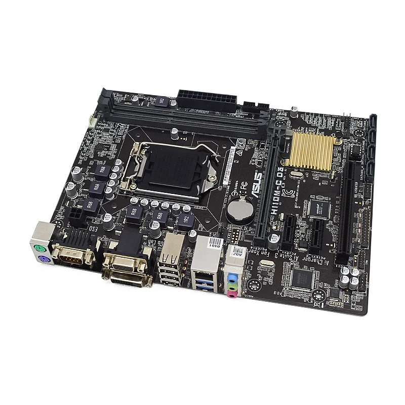 Asus H110M-C LGA 1151 DDR4 SDRAM Desktop Motherboard