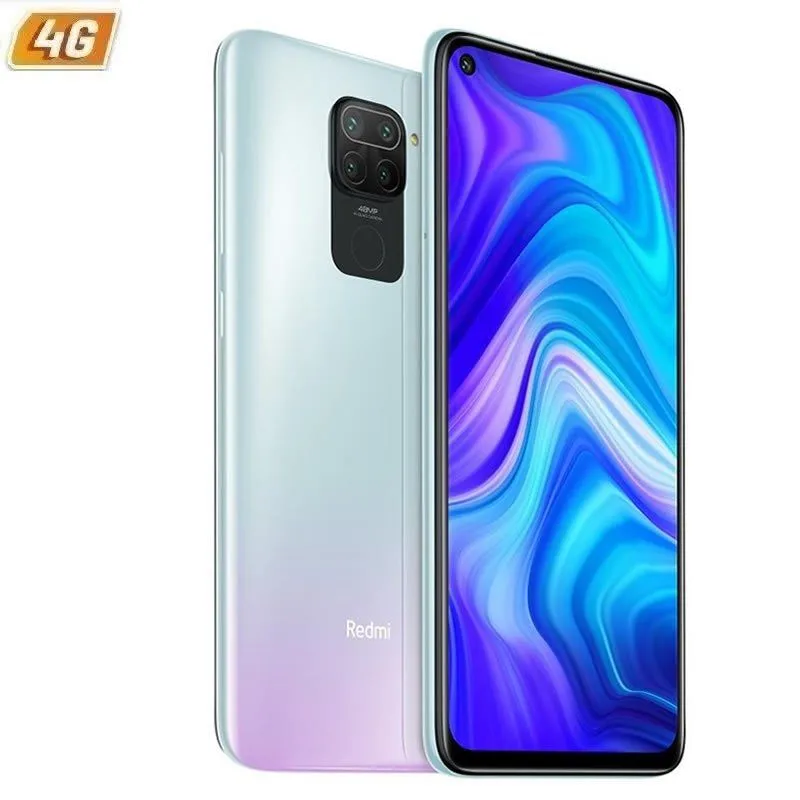 Xiaomi redmi note 9 polar branco móvel Smartphone 6.53//16.5cm mtk helio g85 3gb ram 64gb cam ...