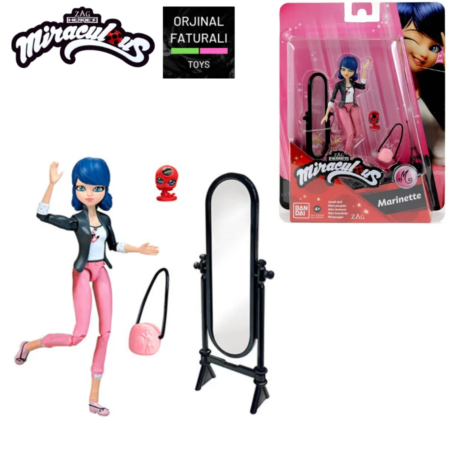 Miraculous Ladybug Marinette Mini Doll 13 Cm Action Figure Children ...