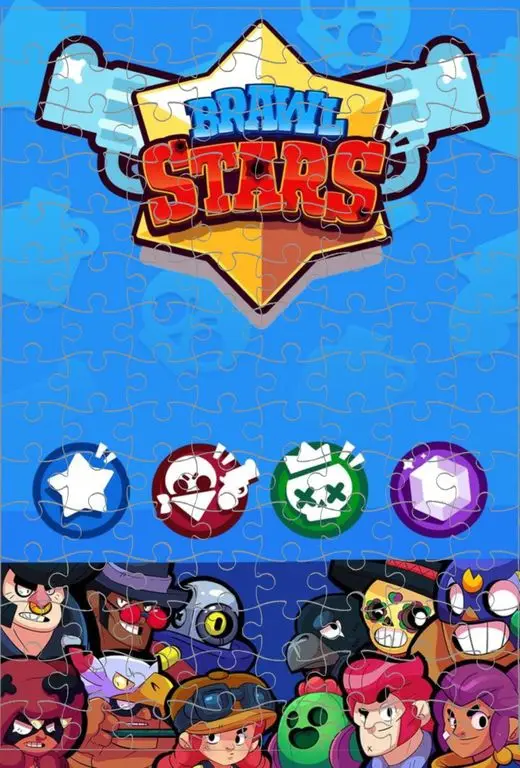 ПАЗЛ БРАВЛ СТАРС, BRAWL STARS №4|Puzzles| - AliExpress