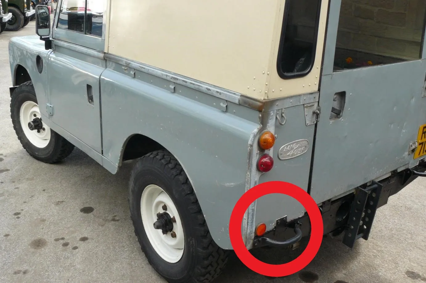 Rear Grab Handle Crosmember Lifting Compatible with For Land Rover ...