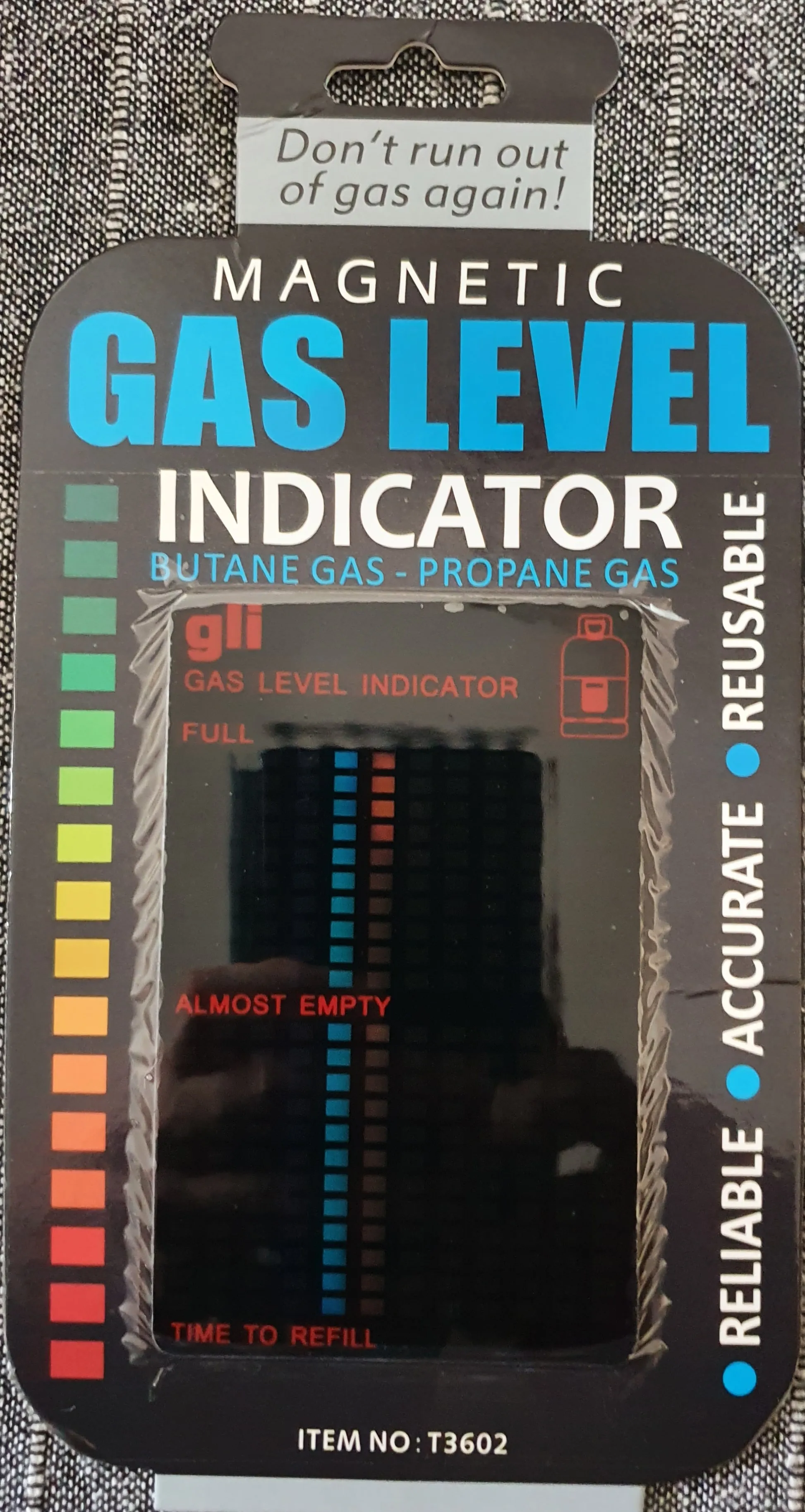 Magnetic LPG Gas Level Indicator - Life Changing Products